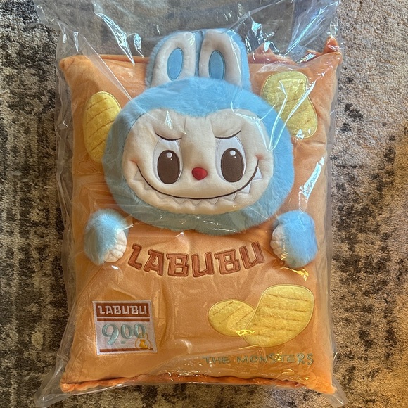 POP MART | Toys | Pop Mart Labubu Wacky Mart Pillow Chips Ver Plush ...